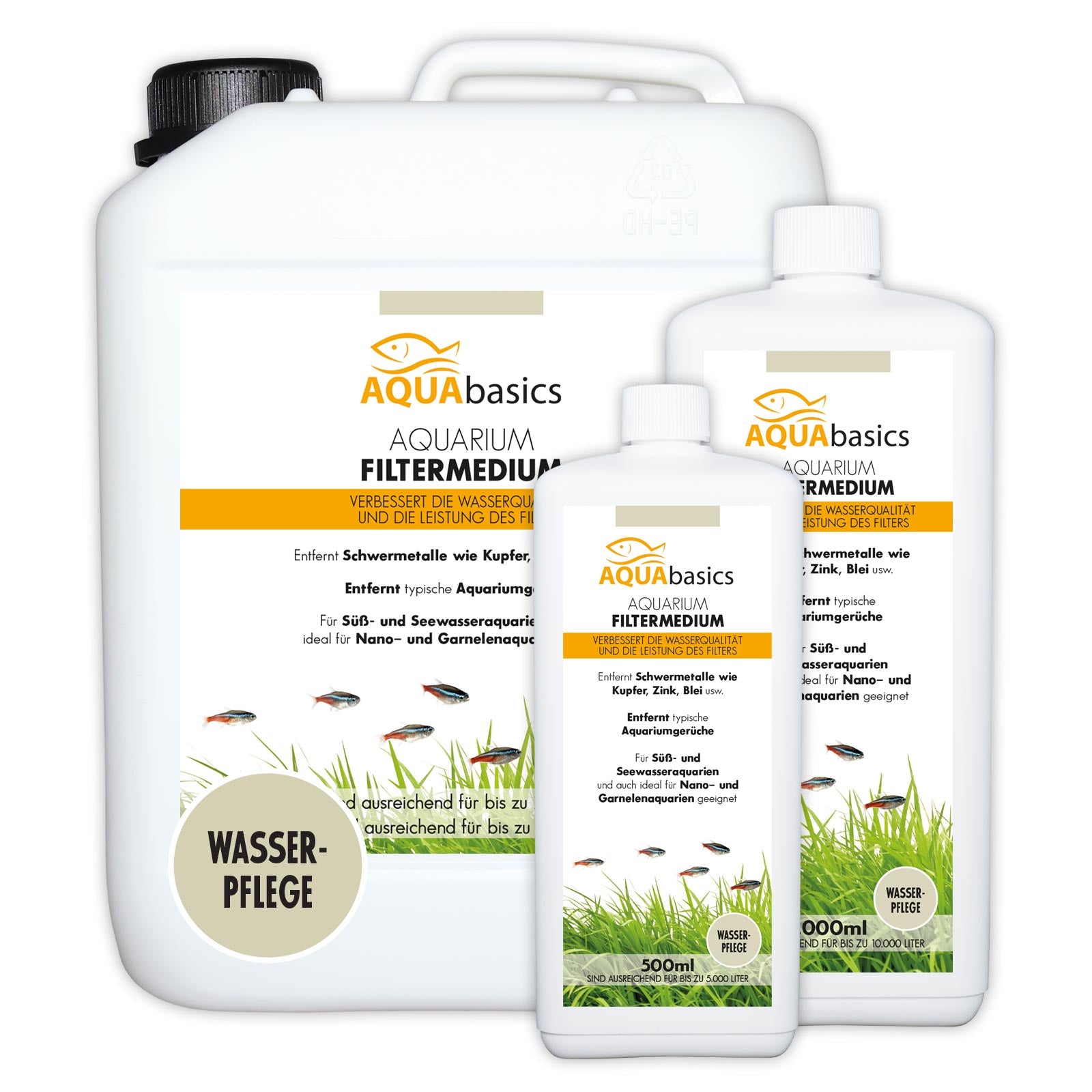 Aquarium Filtermedium - klares Wasser und gesunde Fische leicht gemacht ...